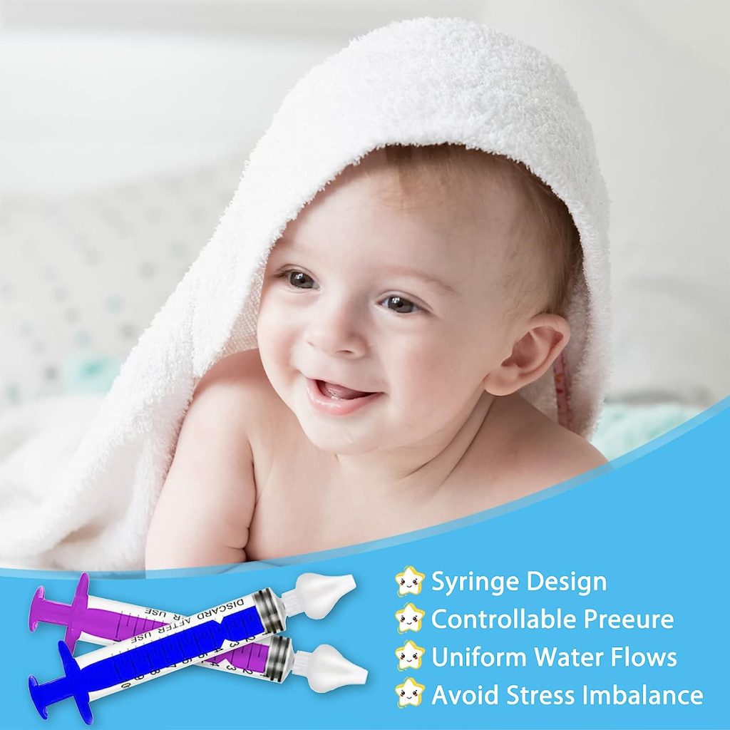 How to Use a Baby Nasal Syringe Irrigator: Step-by-Step Instructions ...